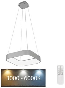 Rabalux - LED Stmívatelný lustr na lanku LED/28W/230V hranatý 3000-6000K + DO