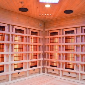 BPS-koupelny Infrasauna Relax  150x150, 4-5 osob