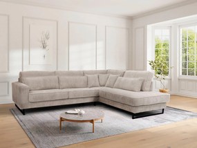 XXXLutz ROHOVÁ SEDAČKA, textil, kompozitní dřevo, béžová MID.YOU - Sedací soupravy - 000694010012