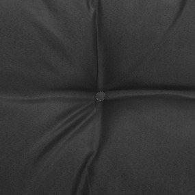 vidaXL Zahradní středová pohovka antracitové podušky borovice [805724] Barva: Černá