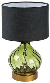 Rabalux 74033 dekorativní stolní lampa Pirelo, E14, 1x max. 25W, lahvově zelená