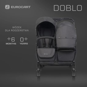 Hluboká měkká vanička pro dětský kočárek Euro-Cart Doblo Iron