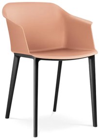 LD SEATING - Židle WAVE 030-BL s plastovou skořepinou