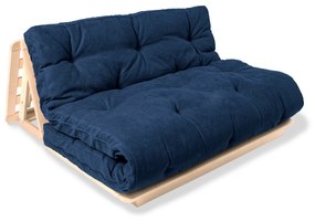 Rozkládací futonová pohovka LAYTI 01 140 cm z - výběr z 10 provedení
