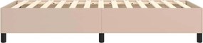 Rám postele s boxspringem cappuccino 80 x 200 cm umělá kůže 3121016