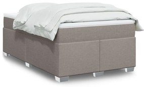 Box spring postel s matrací taupe 120x190 cm textil 3285120