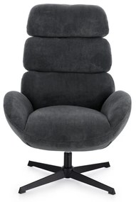 BIZZOTTO Otočné křeslo VIOLANTE BLACK 0733507