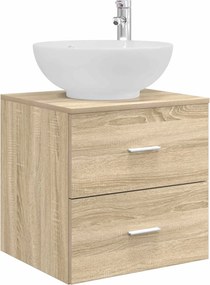 Sada koupelnového nábytku 3 ks Dub sonoma 49,5 x 44,5 x 65 cm 3405893