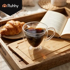 Ruhhy Termální sklo 240ml - Ruhha srdce 26906