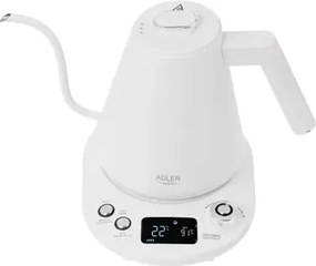 Adler AD 1349 bílá / Rychlovarná konvice / 1100 W / 1L