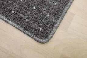 Condor Carpets, Běhoun na míru Udinese hnědý, šíře 200 cm, hnědá, chodba / předsíň