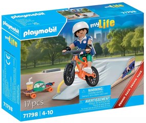 Playmobil 71798 skateboard s rampou