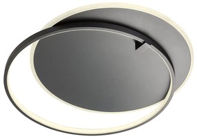 Redo 01-2660 stropní LED svítidlo Arp pískově černé, 45W, 3000K, 57cm