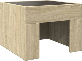 Noční stolek s Infinity LED dub sonoma 40 x 40 x 30 cm 3284072