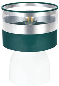 Stolní lampa INTENSE CHROME, 1x textilní stínítko (výběr ze 6 barev), (výběr ze 3 barev konstrukce)