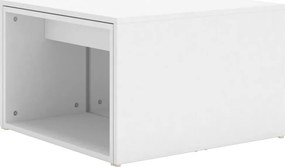 vidaXL Sada 3 konferenčních stolků 60x60x30 cm [806894] Barva: Bílá