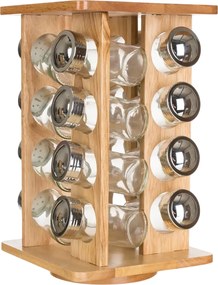 Banquet 16dílná sada kořenek Brillante, 16,5 x 16,5 x 30 cm