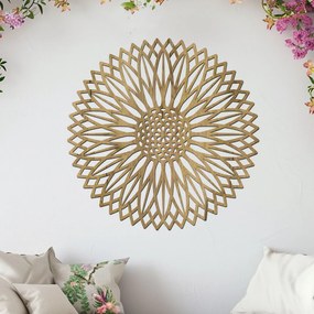 dřevo života Dřevěná mandala DŮVĚRY Zvolte rozměr (cm): 60x60, Zvolte barvu dekoru: Dub zlatý