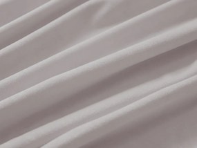 Biante Sametový obdélníkový ubrus Velvet Premium SVP-018 Světle šedý 50x100 cm