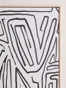 Obraz s rámem/na plátně 83x123 cm Astratto – Premier Housewares