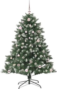 Umělý vánoční stromeček Zelená 150 cm PVC, plast a ocel 3395223