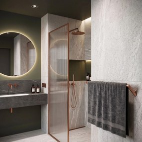 Rea Rea, Koupelnový věšák Will Brush Copper, REA-07896