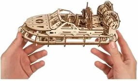Ugears 3D dřevěné mechanické puzzle Rescue Hovercraft / od 14 let / 38