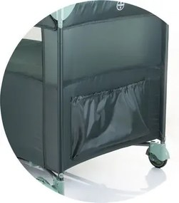 CHIPOLINO Postýlka cestovní se sklopnou bočnicí Relax Basil
