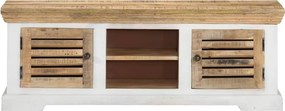 TV skříňka 110 x 30 x 40 cm masivní mangovníkové dřevo 337848