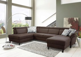 XXXLutz SEDACÍ SOUPRAVA, textil, koňaková Sit & More - Sedací soupravy - 000144005220