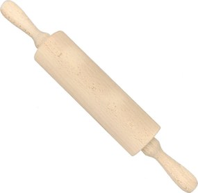 AMADEA Dřevěný váleček, masivní dřevo, délka 38 cm