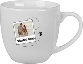 Personalizovaný keramický hrníček 400 ml s fotkou a cestovatelským motivem