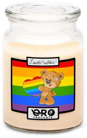 Svíčka LGBT Bear (Vůně svíčky: Vanilka)