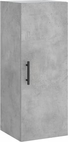 Skříň highboard betonově šedá 34,5x34x180 cm kompozitní dřevo 3199133
