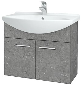 Dřevojas Koupelnová skříň TAKE IT SZD2 75 Varianta: N03 Graphite / Úchytka T02 / N03 Graphite