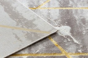 Dywany Łuszczów Kusový koberec Core 1818 Geometric ivory/gold ROZMĚR: 140x190