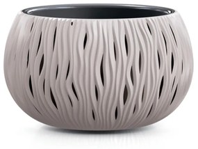 MAXIVA Květináč - SANDY BOWL, Ø 37 cm Barva: antracit