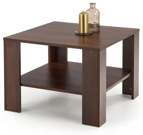 Konferenční stolek Kvadro čtvercový / Tmavý ořech