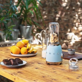 Světle modrý stolní mixér 50's Retro Style – SMEG