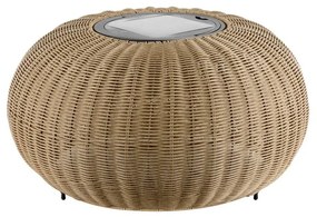 LA 1008389 ADEGAN venkovní stojací lampa, plochá, solární, 2200 K, IP65, hnědá - BIG WHITE (SLV)