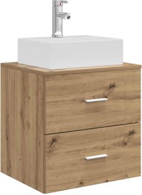 Sada koupelnových skříněk 3 ks Dub artisan 49,5 x 41 x 62,5 cm 3405850