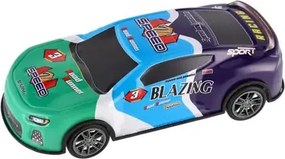 TEDDIES Auto závodní / Autíčko na setrvačník / Plast / 17 cm / 2 barvy