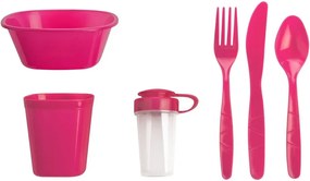 Pikniková sada Premier Housewares Hot Pink, 51 ks