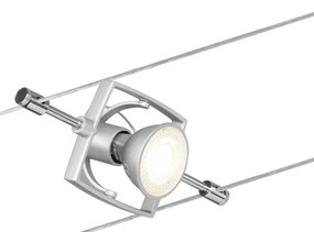 Paulmann 94133 Mac2, lankový systém, 5x max 10W LED 12V, matný chrom, 500cm
