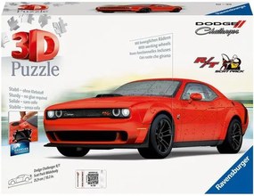 3d puzzle ravensburger puzzle 112845 dodge challenger r/t scat pack widebody108 dílků