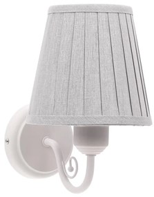 Nástěnná lampa FIREZ 1xE27/40W/230V bílá/šedá