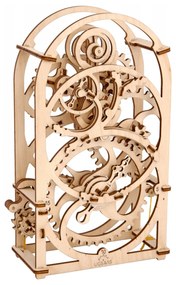 Ugears 3D dřevěné mechanické puzzle Hodinový strojek