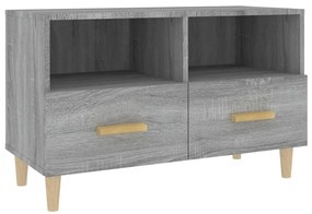 TV skříňka šedá sonoma 80 x 36 x 50 cm kompozitní dřevo - Default Title