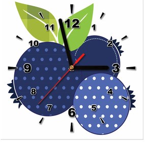 Gario Obraz s hodinami Borůvky Rozměry: 30 x 30 cm