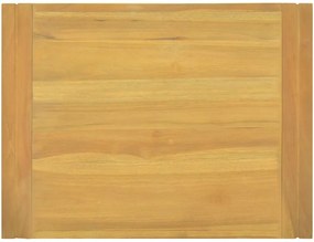 Nástěnná koupelnová skříňka 60 x 45 x 35 cm masivní teak 338234